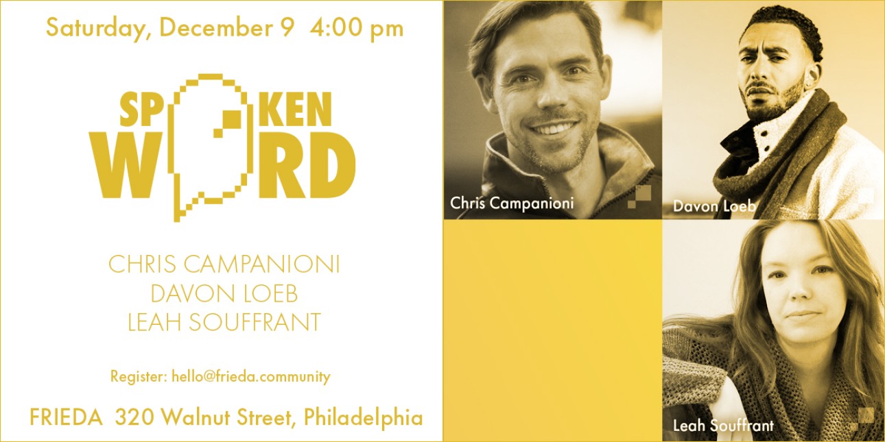 FRIEDAcommunity Spoken Word December | Old City District