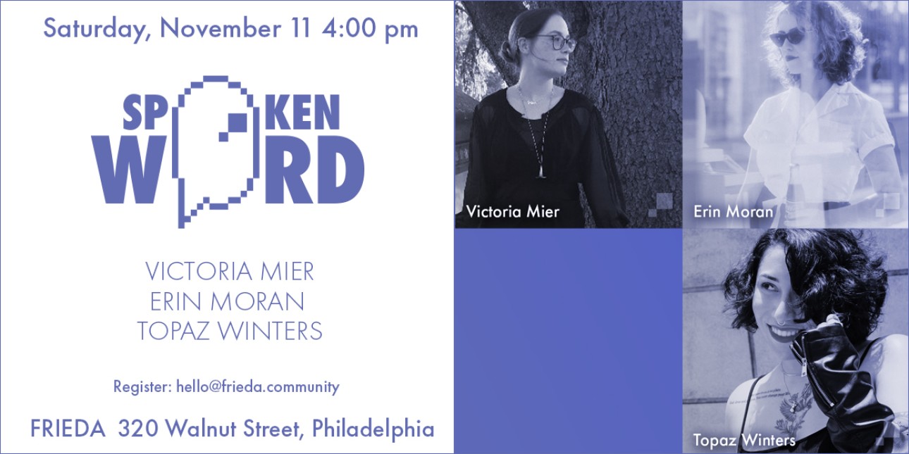 FRIEDAcommunity Spoken Word November | Old City District