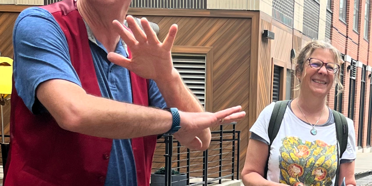 The Great Philadelphia Comedy Magic Walking Tour | Old City District