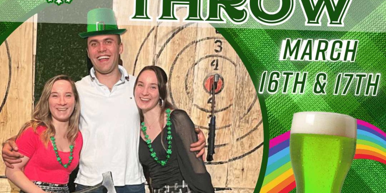 Leprechaun Axe Throwing St. Patty's Weekend Party @ Kick Axe Philly ...