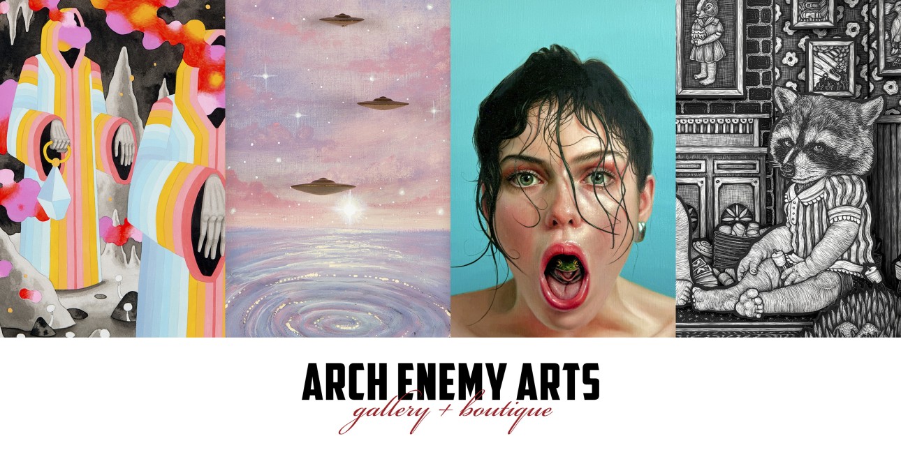 First Friday, April 4th @ Arch Enemy Arts | Old City District