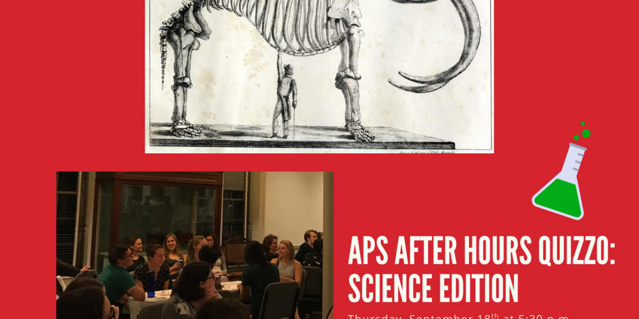 APS After Hours Quizzo: Science Edition | Old City District